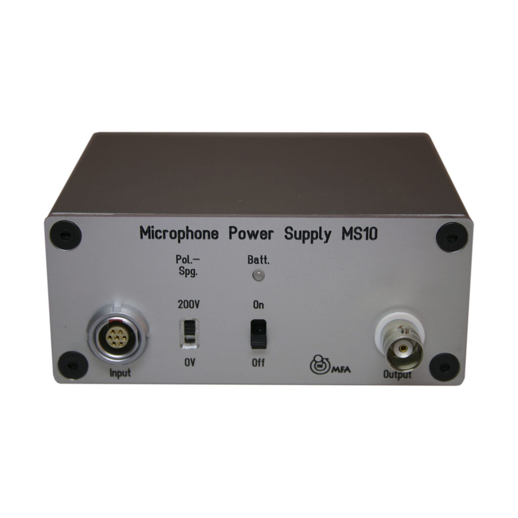 Microphone power supply units MSxx and MVxx - MESSELEKTRONIK ULRICH FALM