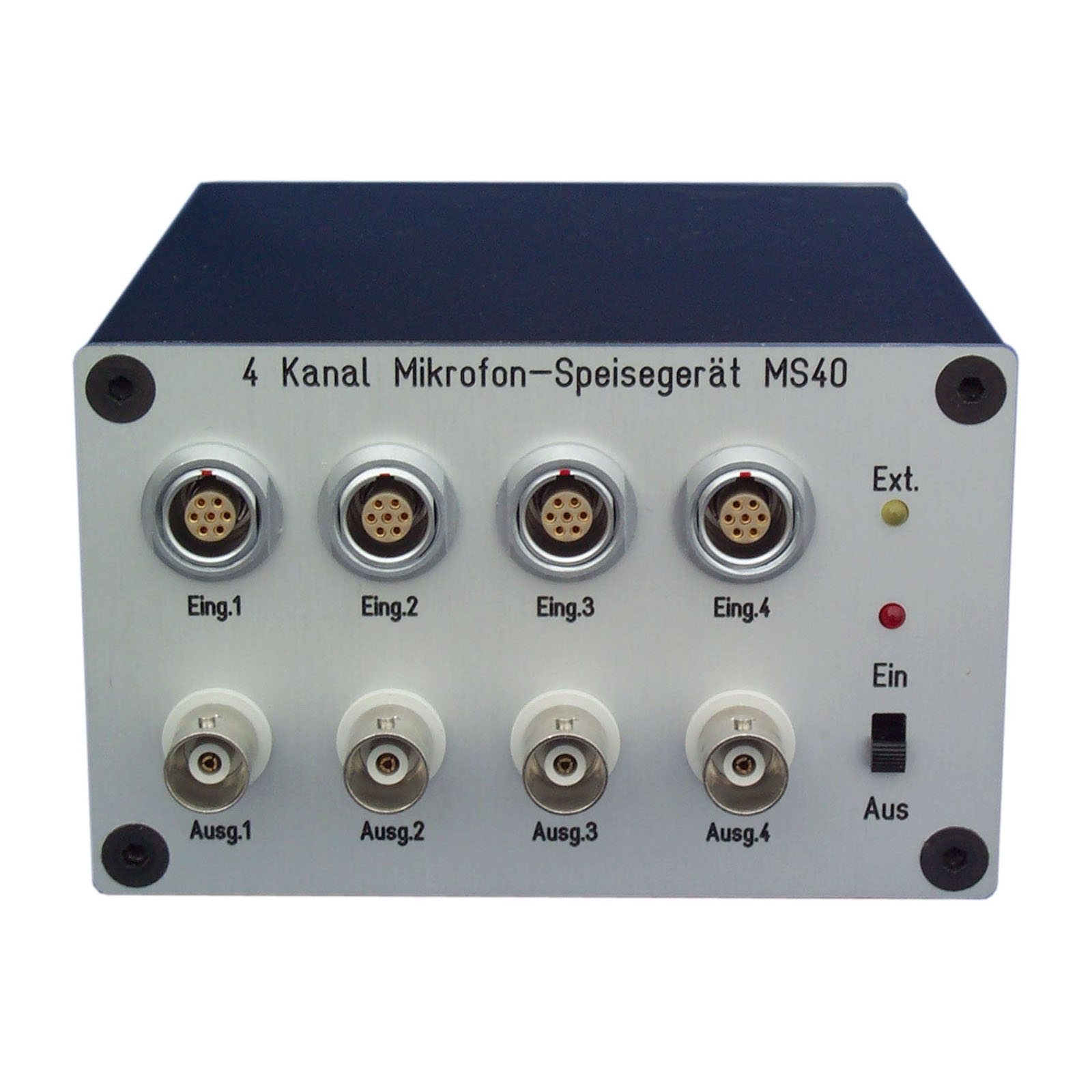 Microphone power supply units MSxx and MVxx - MESSELEKTRONIK ULRICH FALM